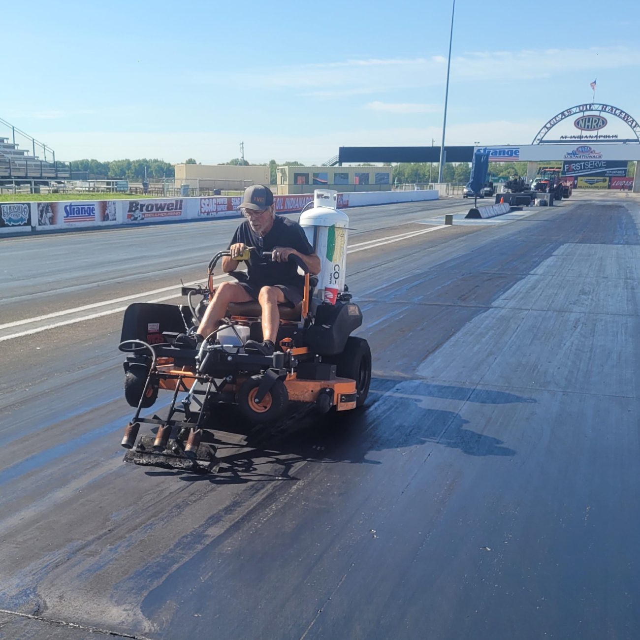 Zero Turn Track Scraper/Dryer – Total Venue Concepts